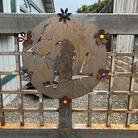 Individual House Numbers OR Letters Rustic Metal 4 Inch TO 8 Inch Size ...