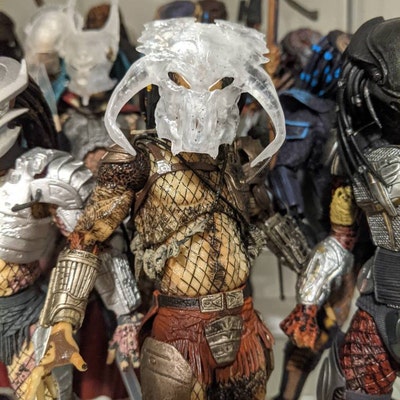 Predator Bio Mask Yautja Helmet for NECA HIYA HOTTOYS Action Figure ...