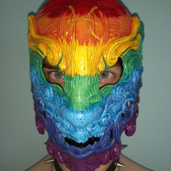 READY TO SHIP - Egyptian God Thoth Mask Fantasy Larp Pagan Wicca Pagan ...