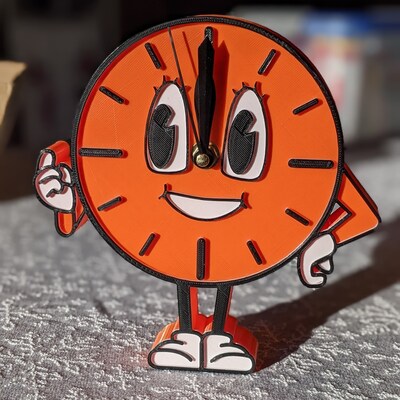 Miss Minutes Working Clock From Loki With FREE Magnet NEW Ghost Version ...