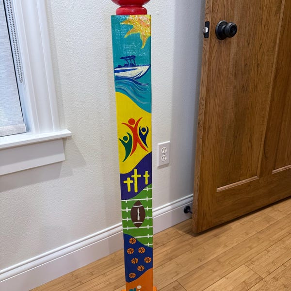 Garden Totem With a Twist - Etsy