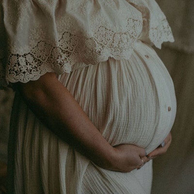 Carmen Women's Boho Dress Lace & Muslin Vintage Dress for the Maternity ...