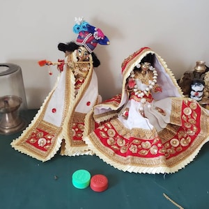 3 Piece Laddu Gopal Poshak / Deity Dress in Size 4 With - Etsy