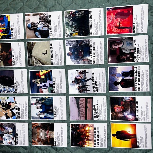 Custom Movie Poster, TV Show Poster, Mini Poster, Wall Decor, Wall Art ...