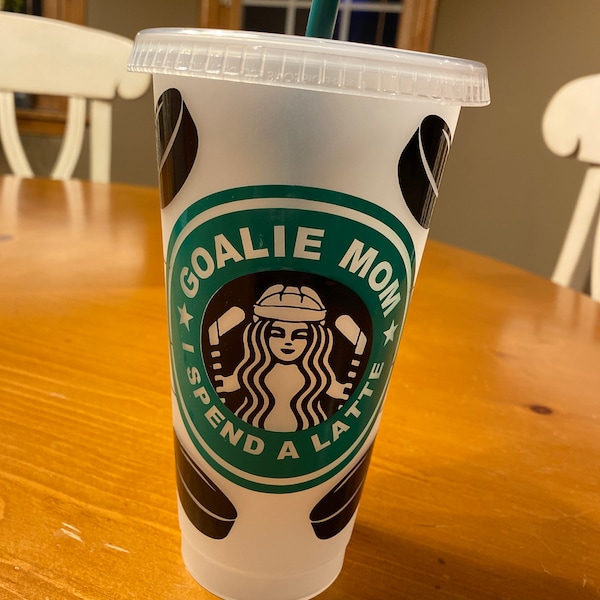 Starbucks Rink Life Hockey Life goalie Life SVG and Silhouette Studio ...