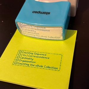 Custom Checklist Stamps,personalized Teacher Stamp Pre-inked Stamp ...