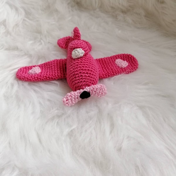 Airplane Crochet Pattern, Amigurumi Airplane Pattern, Crochet Airplane ...