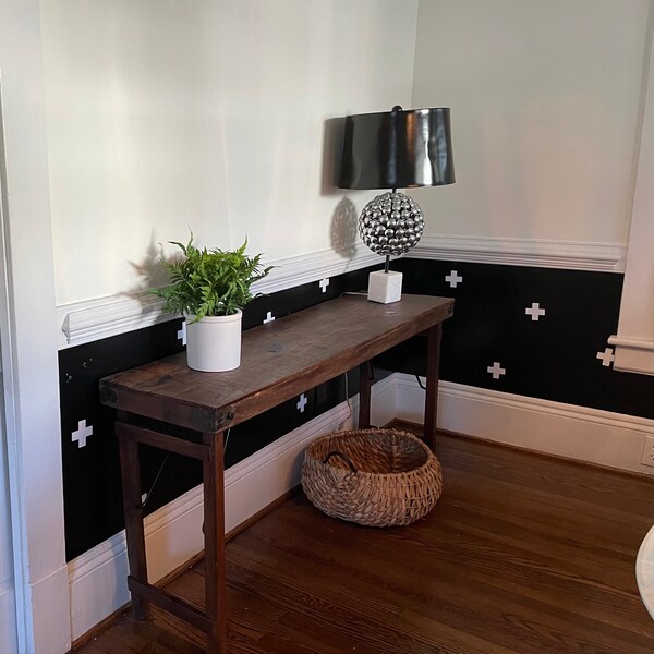 Swiss Cross (thick) / Plus Sign Vinyl Wall Decals, Scandinavian ...