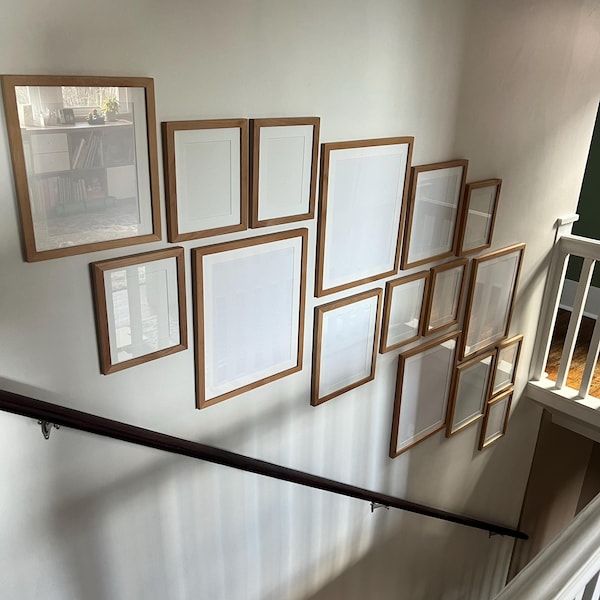 Collage Picture Frame Mat Windows Fit Multiple 5x7 Photos in Foxy Cove ...