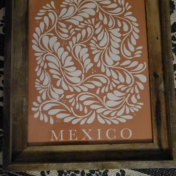 Talavera Art Print: Mexican Floral Tile Design (digital Download) - Etsy