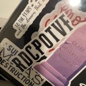 Cardan's Letter the Cruel Prince Sticker Folk of the Air Merch - Etsy