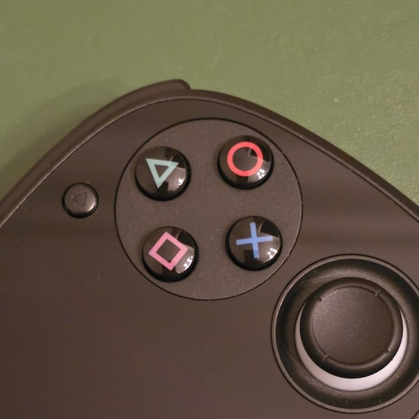 PSP 1000 Dualshock Scheme Coloured Face Buttons Replacement DIY Custom ...