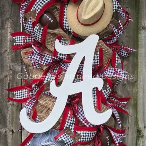 Alabama Wood Letters Wooden Letters A to Z Wood Letters Alabama ...