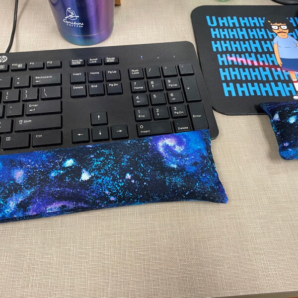 Space Mouse Pad Set - Mouse Wrist Rest And/or Keyboard Rest - Cosmic ...