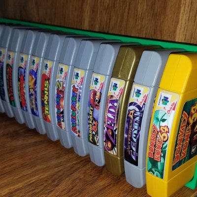 Japan Nintendo 64 N64 Sticker End Labels for All 196 Custom - Etsy