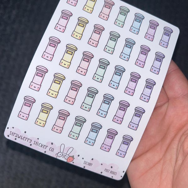 36 Planner Time Cute Kawaii Stickers SSC1048 - Etsy