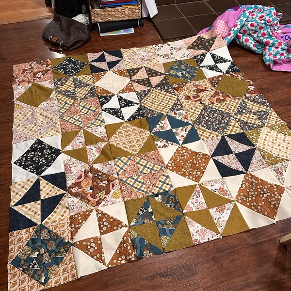 Constance Quilt Kit With Dandi Duo by Robin Pickens Lap or Twin Size - Etsy