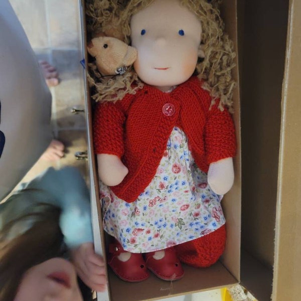 Waldorf ** Inspired Doll: Unique Handmade Baby Doll W/customizable ...