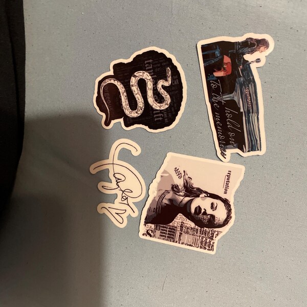 Taylor Sticker Pack Eras Themed Waterproof Vinyl Stickers - Etsy UK