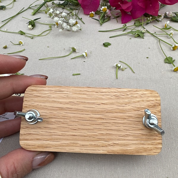 Mini Flower Press | Small Portable Pocket Press | Gift for Plant Lover ...