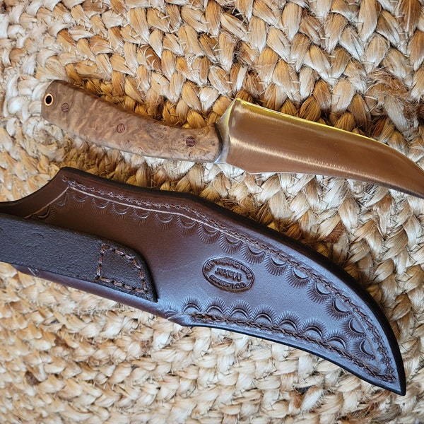 Custom Leather Crossdraw Sheath for Schrade Sharpfinger 152OT - Etsy