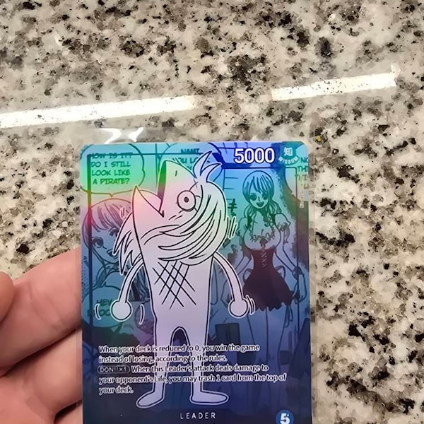 Luffy ST-13- Custom Leader Card OPTCG - Etsy