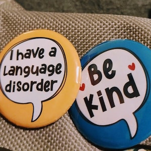 I Have Hidden Disability Pin Badge 32mm Mental Health Button | Etsy