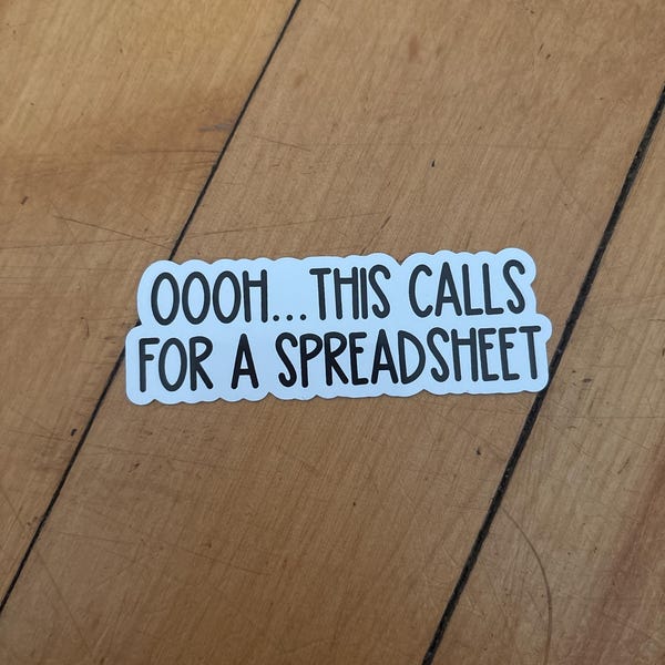 Funny Math Statistics Sticker, Math Laptop Stickers, Math Water Bottle ...