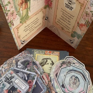 Vintage Stickers. 1920's Style Stickers. Pretty and | Etsy