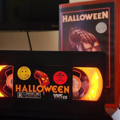 Customize Horror Movie Vhs Light With Matching Clam Case. - Etsy