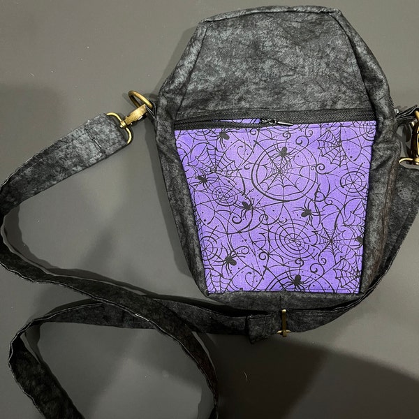 In Memoriam Coffin Crossbody Bag Digital Sewing Pattern and Tutorial ...