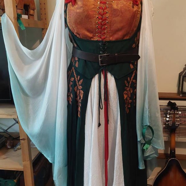 Cape With Waterfall Back and Pointy Shoulders for Elven Costume - PDF ...