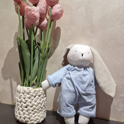 Basic Bunny Sewing Pattern Rabbit With Clothing Instant Download ...