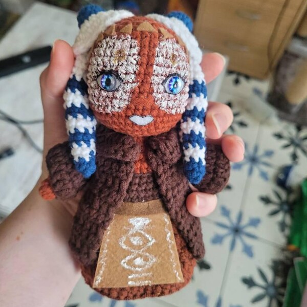 Custom Clone Wars Crochet Doll - Anakin, Obi Wan, Ahsoka, Captain Rex ...