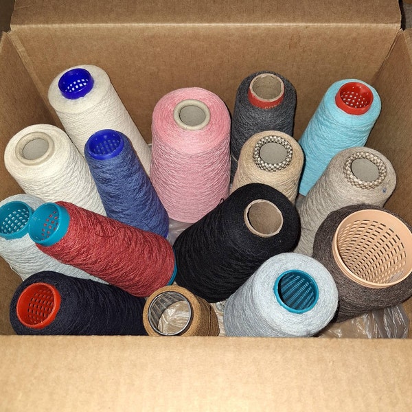100% Lana Italian Wool Yarn for Knitting - 2/15.5NM - Ships From United ...