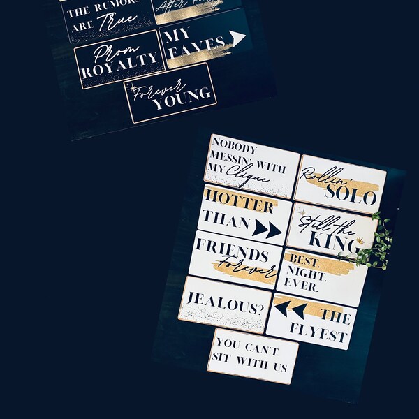 Photo Booth Props - Wedding 7 Piece (double Sided) - Etsy