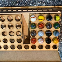 MARBLE RACETRACK, turnpike Board Track Kit, A Modular Marble Racetrack ...