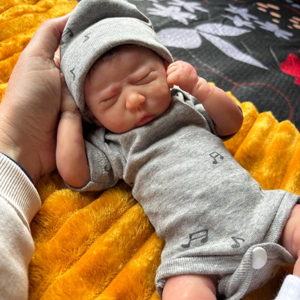 Full Body Silicone Miniature Baby Boy - Etsy