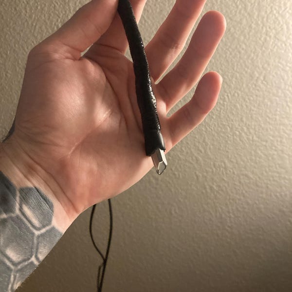 Black PVC Finger Cuff Gloss Latex Ring Concert Stage Jewelry Passion ...