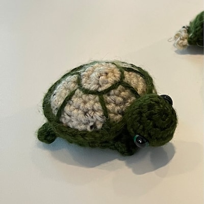 Crochet Baby Turtle Pattern, Amigurumi Tiny Animal, Toys Crochet ...