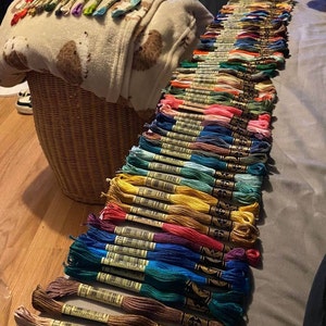 DMC 25 Count Waste Canvas , for Cross Stitch and Embroidery , Assorted ...