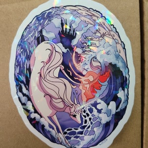 Jumbo 4 Inch TLU the Last Unicorn Pastel Pink Center Head | Etsy