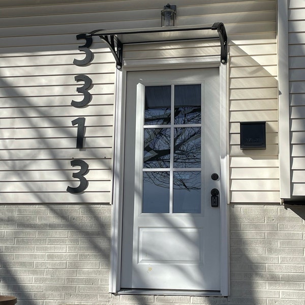 10 Inch Bold House Numbers - Etsy