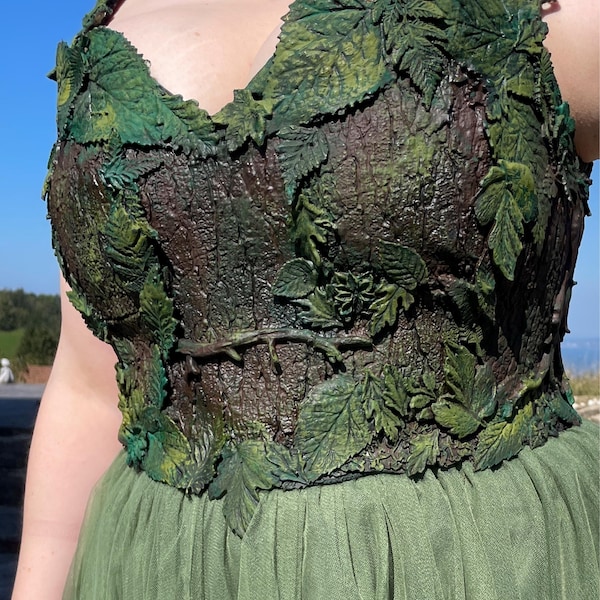 Forest Cuirass Preorder - READ DESCRIPTION Faerie Druid Witch Larp ...