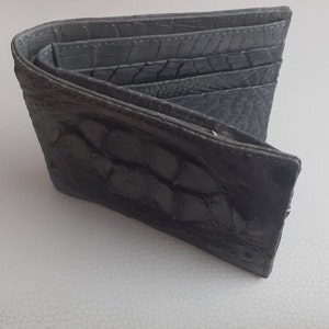 GENUINE Python Skin Bifold Wallet for Men,handmade Leather Wallet, Gift ...
