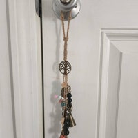 Bohemian Wind Charm, Witch Bells for Door Protection, Hanging Door Knob ...