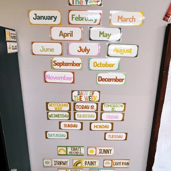 Weather Themed Bulletin Board Kit or Classroom Weather Decor, Preschool ...