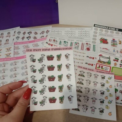 Summer Bucket List Planner Stickers - Etsy