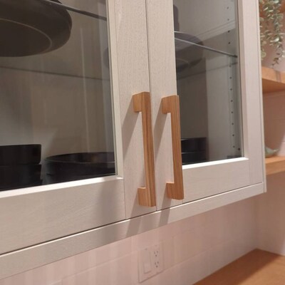 SW061 Triangle Handles/oaq Handles/cabinet Drawer/modern Wooden Handles ...