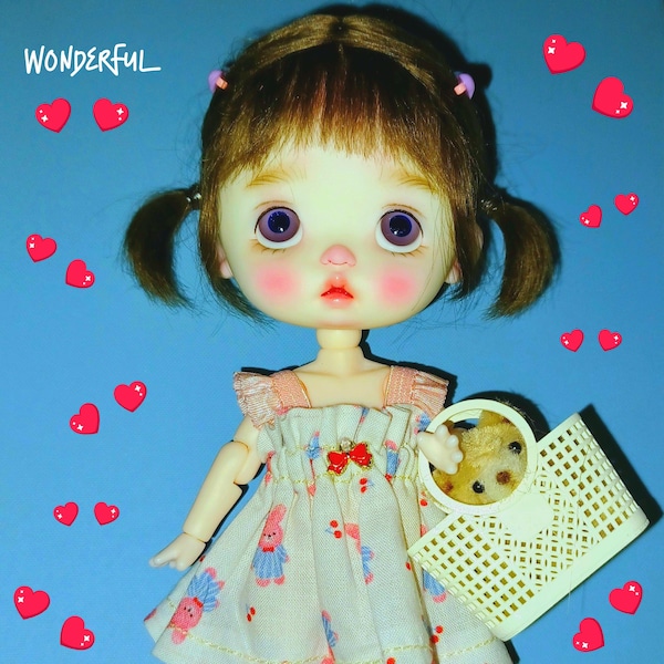 New- Ob11 Doll - Obitsu Doll-gsc Body- Ob11 Head-ob11 Body - Etsy